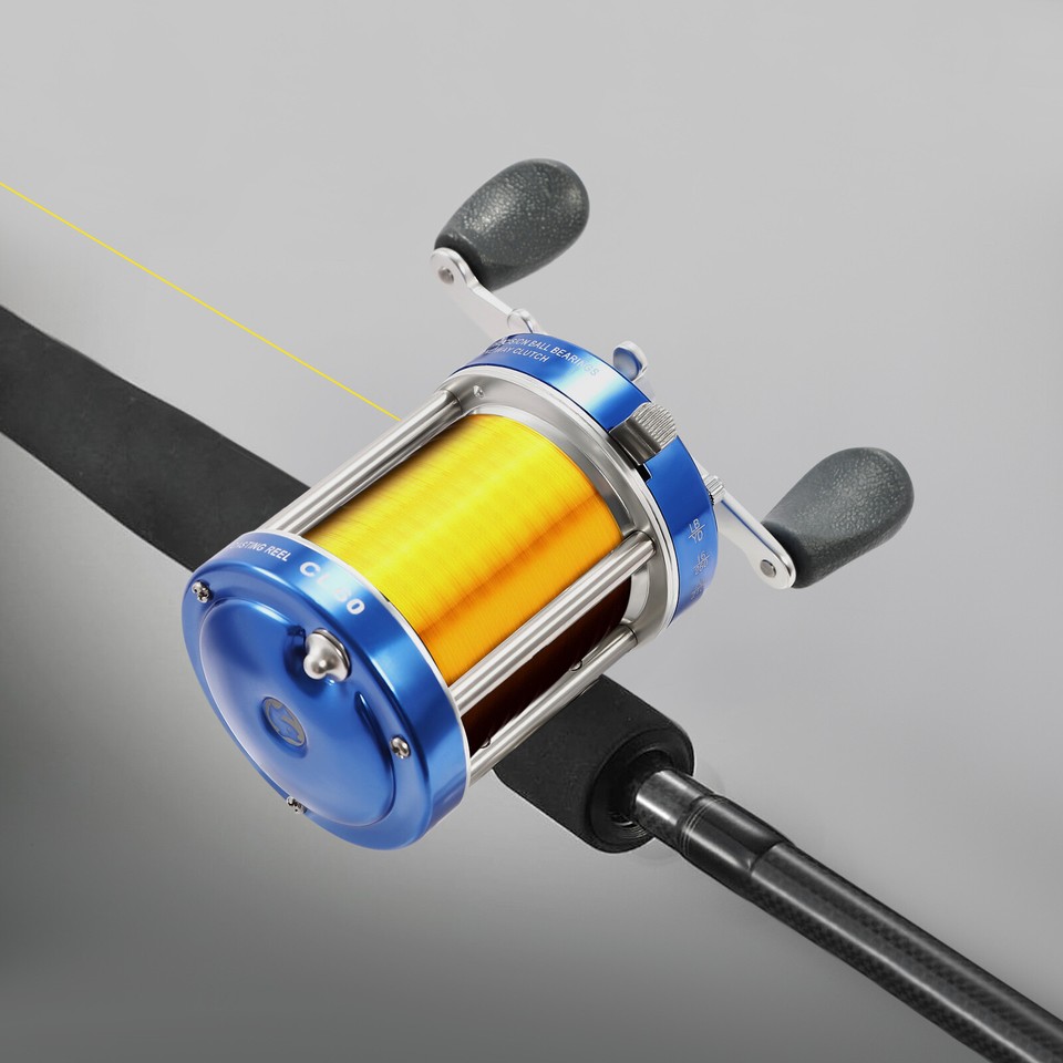 Baitcasting Fishing Reel Round Baitcasting Reel Conventional Reel for ...
