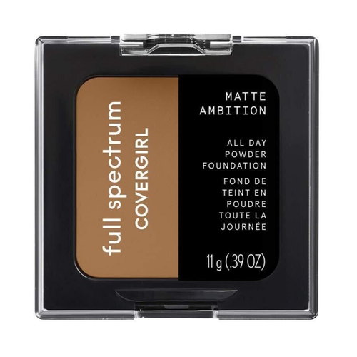Covergirl Full Spectrum Matte Ambition All Day Powder Foundation Deep Cool FS415 | eBay