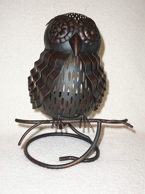 Partylite Artisan Owl Jar Holder -- NIB | eBay