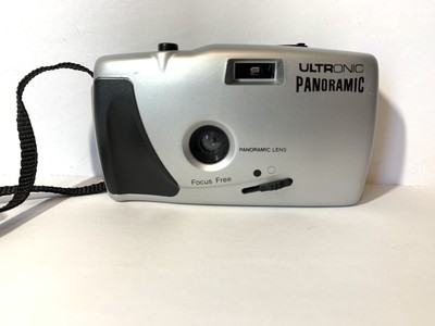 Ultronic Panoramic Camera vintage 35mm film point & shoot Silver | eBay