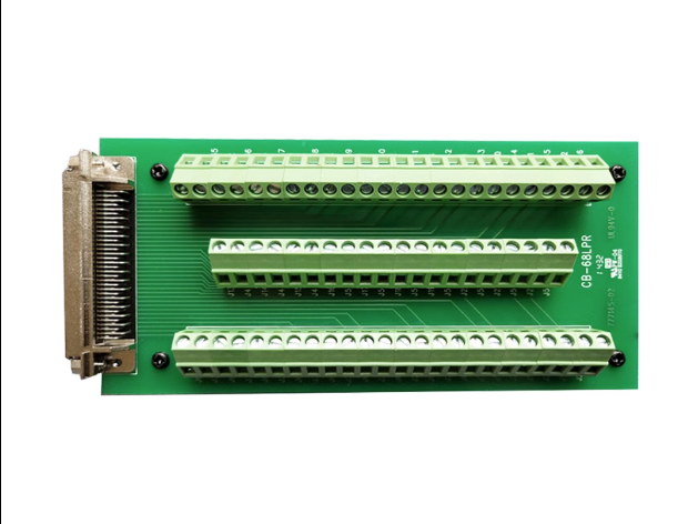 NI CB-68LPR NI CB-68LP compatible unshielded 68 pin I/O junction box ...