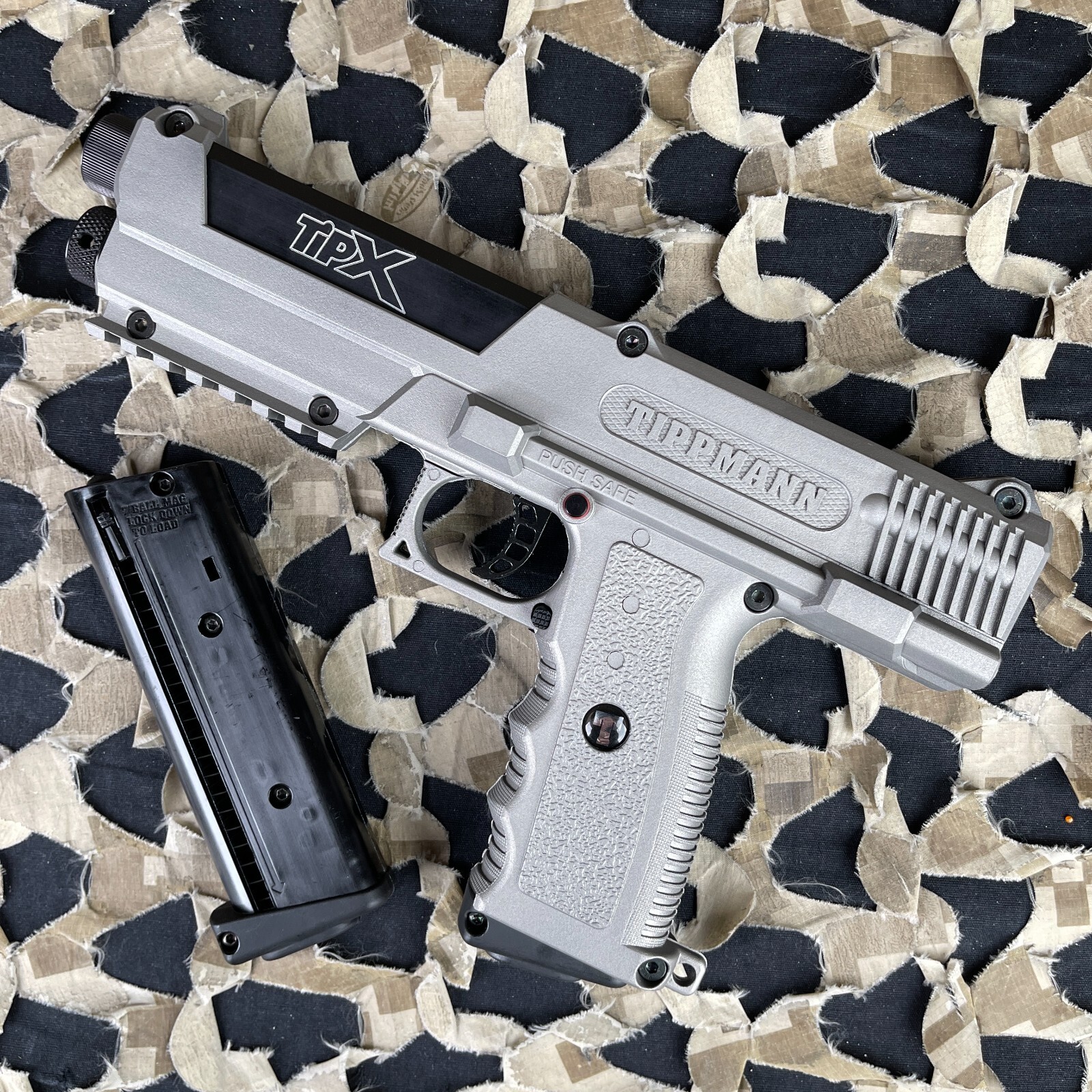NEW Tippmann TiPX Trufeed Paintball Pistol - Grey | eBay