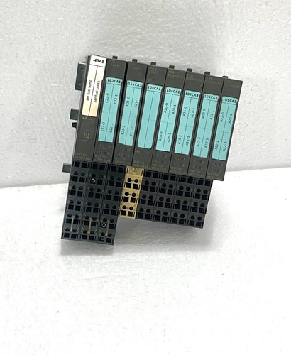 Siemens ET-200 Plc Rack With Base - Lot Of 8 | eBay