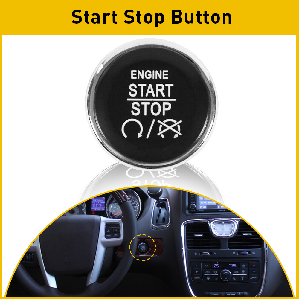 Push to Engine Start Stop Button for Switch Dodge Challenger EOA | eBay