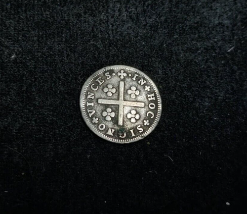 VERY RARE! PORTUGAL JOAO V 1/2 TOSTAO SILVER COIN 1706-1750B KM# 199 | eBay