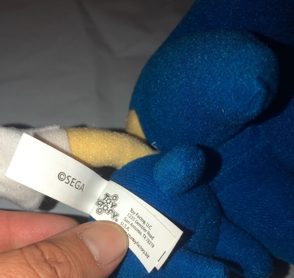 Sonic the Hedgehog 7" Modern Sonic Plush Toy Factory Sega March 2022 | eBay