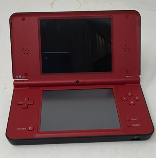 Nintendo DSi XL Red Handheld System W/ Charger Tested & Works ...
