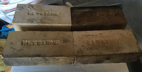 VTG Keystone Antique 1800's 1900's ? Paver Block Brick Bradford ...