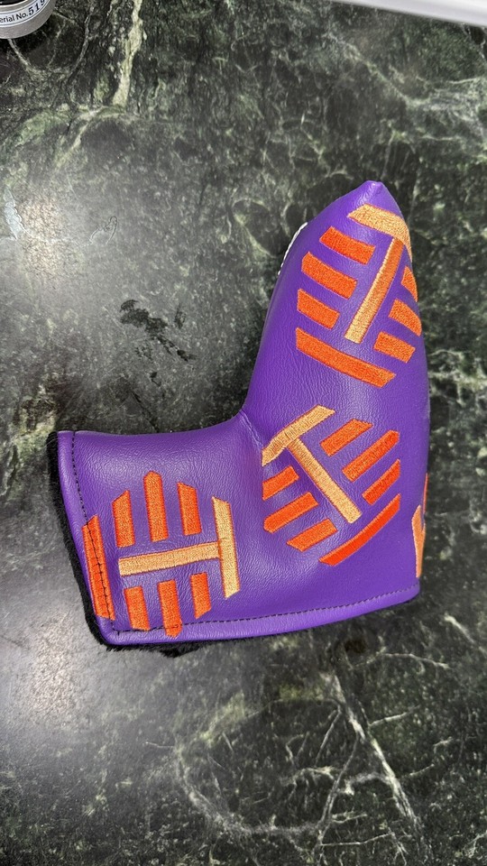 Bettinardi Purple T Tour putter head cover. Purple and orange. | eBay