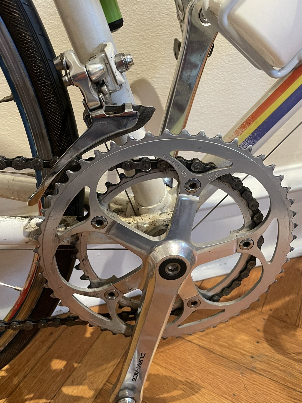 Vtg Pinarello Banesto Indurain team replica. road bike bicycle. Dura ...