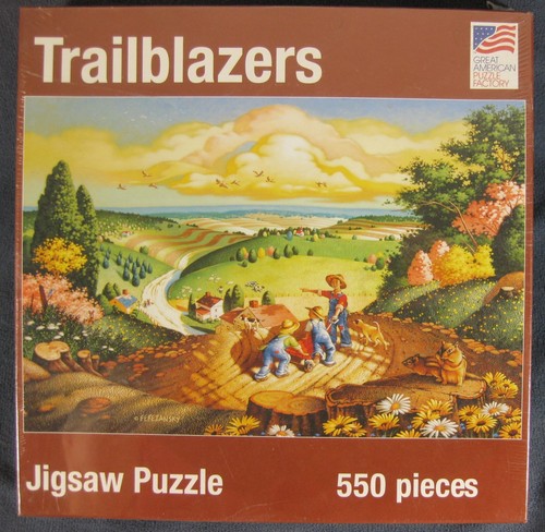 Trailblazers Jigsaw Puzzle Sealed 550 Pieces Joseph Berezansky 18x24 | eBay