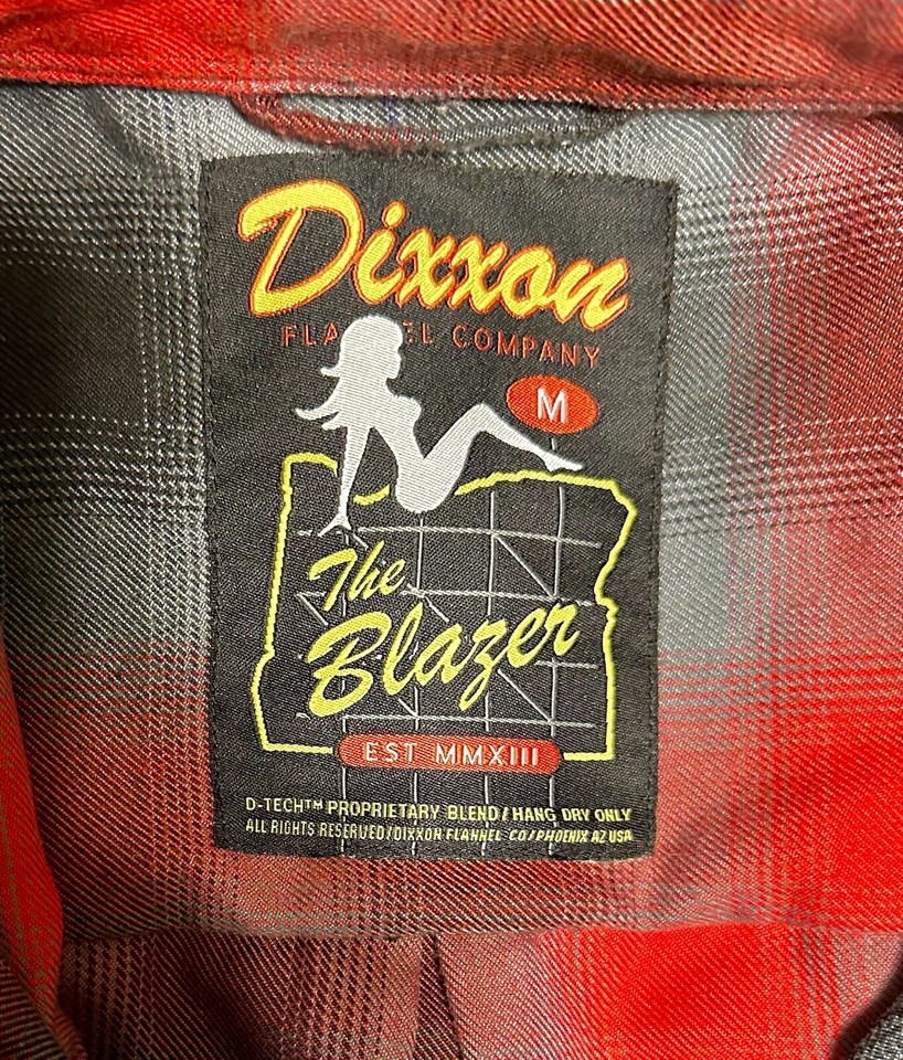 Dixxon “The Blazer” Flannel Men’s Medium | eBay