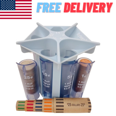 Coin & Change Sorting - Coin Counting Tubes