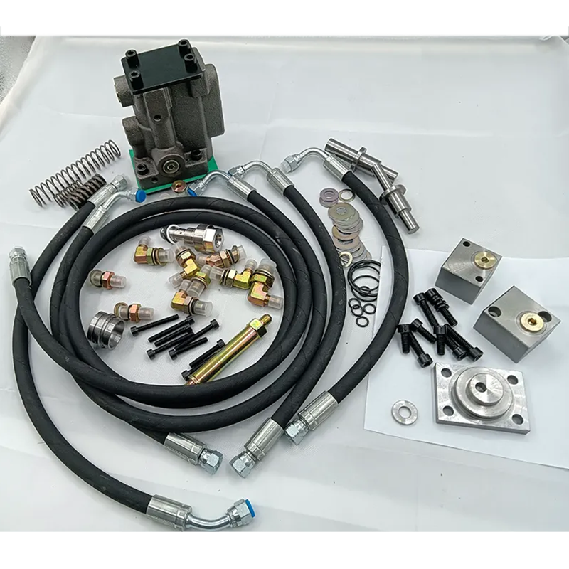 HPV091 Hydraulic Pump Conversion Kit for John Deere 490E 490ELC 790ELC ...