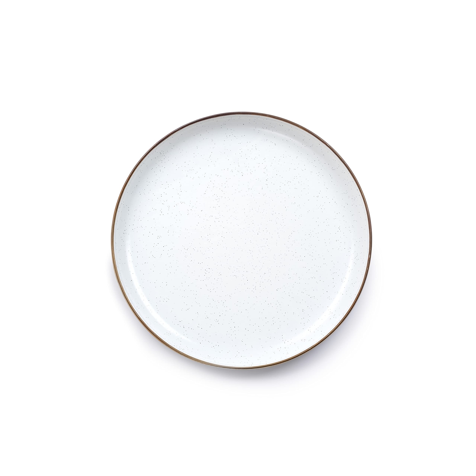 Barebones Enamel Deep Plate, Set of 2 - Hand-Finished Baked Stainless ...