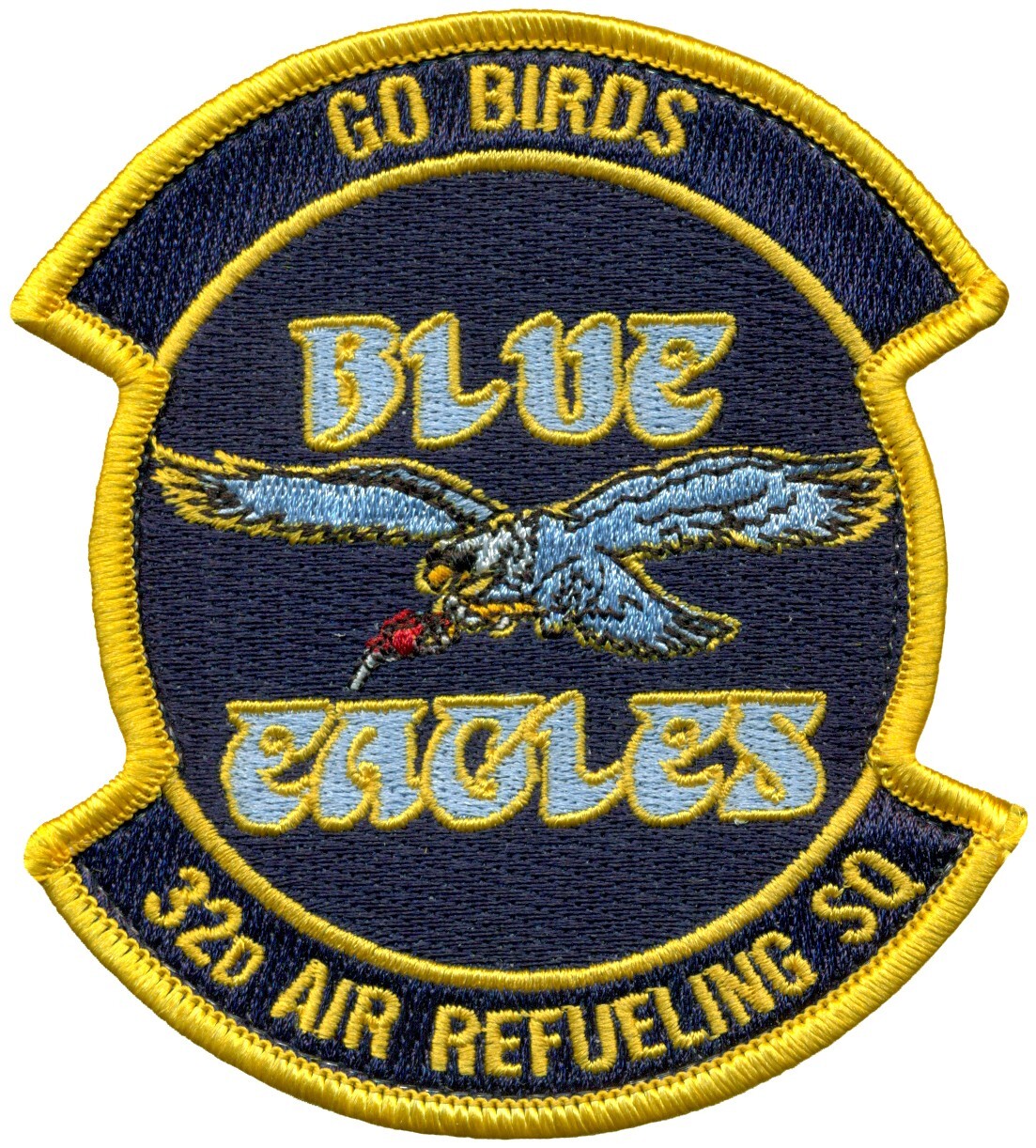 USAF 32d AIR REFUELING SQUADRON – GO BIRDS PATCH | eBay