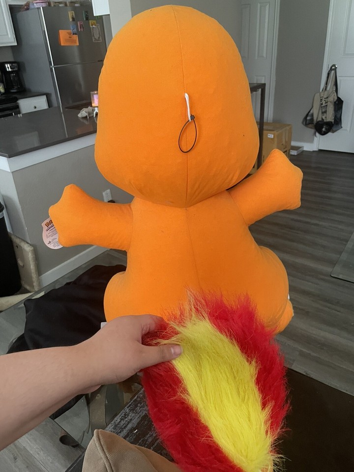 Pokemon Charmander 32" Rare Giant/Jumbo/XL Firm Plush Officially ...