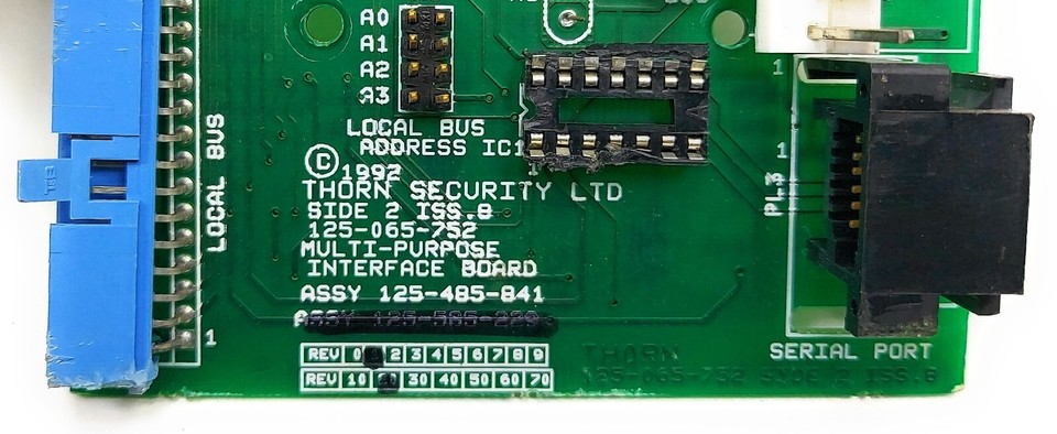 Thorn Security 125-065-752 Multi-Purpose Interface Board | eBay