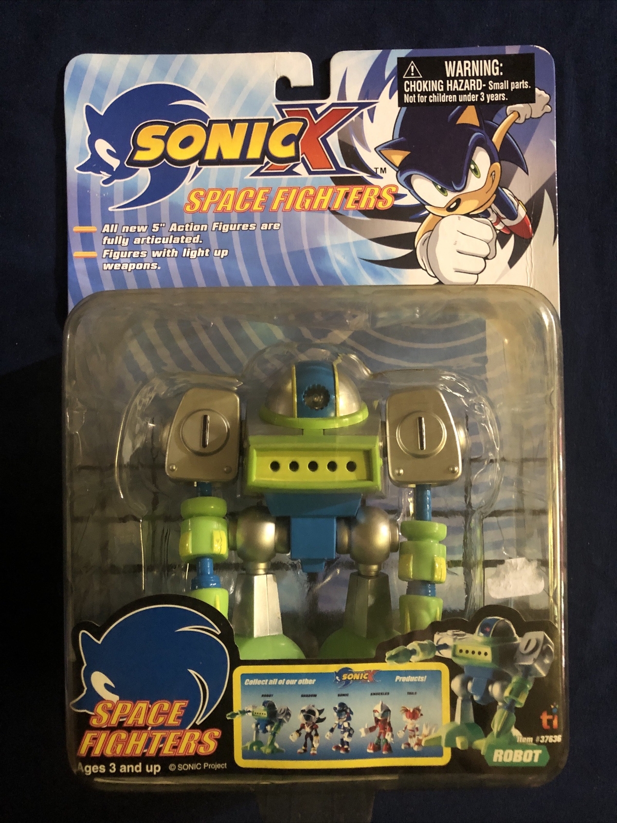 Sonic X Space Fighters Toys