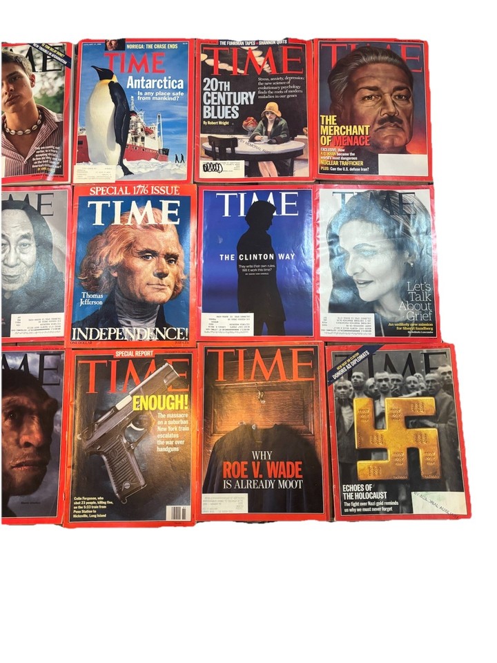 Lot of 54 TIME Magazine Back Issues 1991-2018 Vintage Collection ...