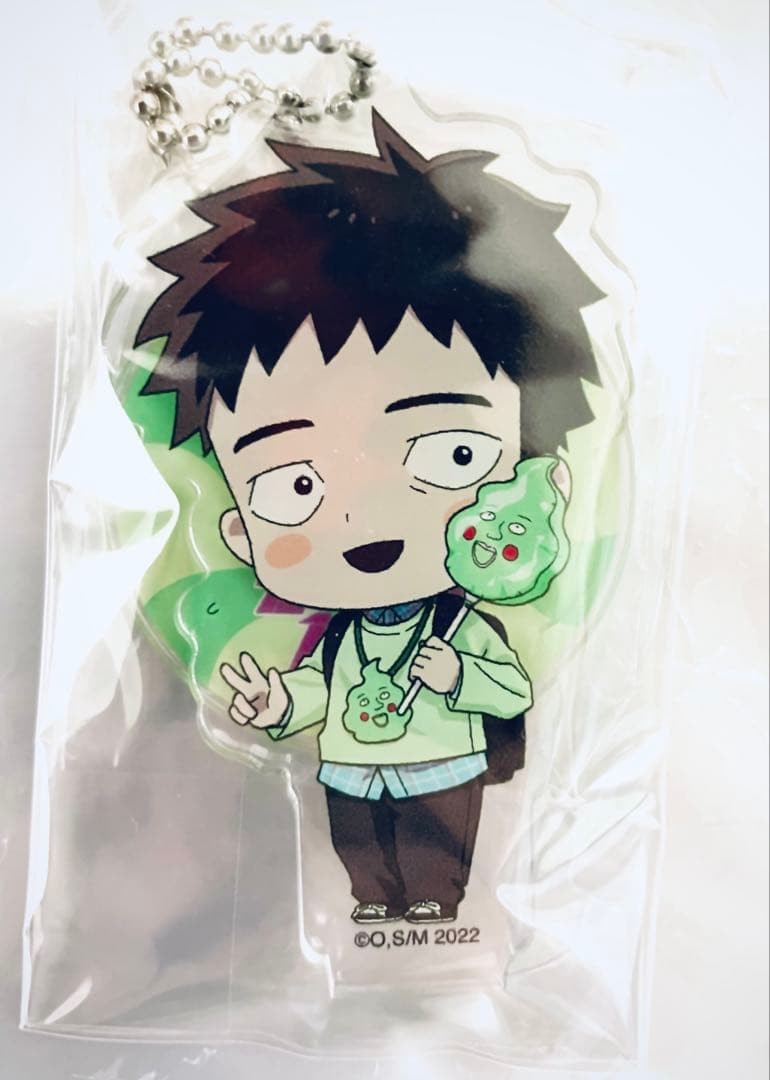 Katsuya Serizawa Acrylic Stand Keychain Mob Psycho 100 Oshitoame | eBay