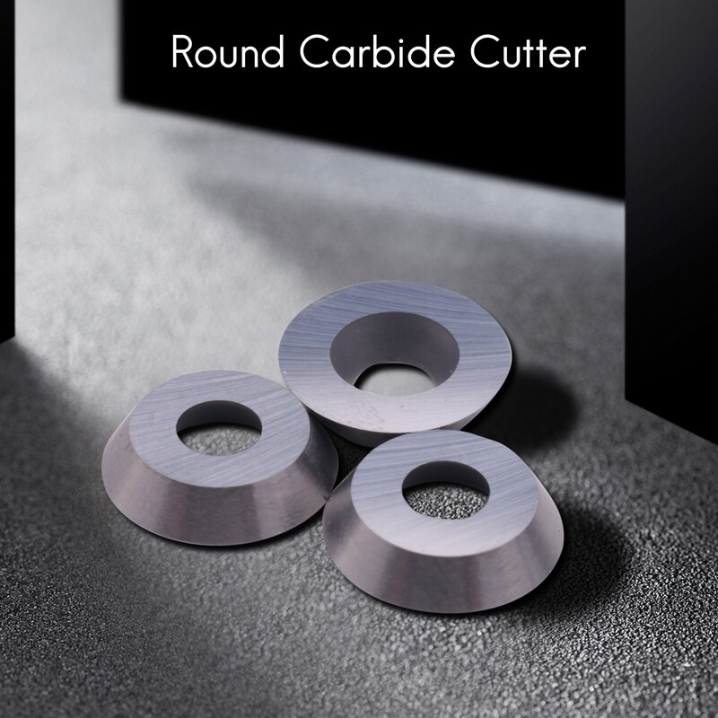3X(10Pcs Diameter 12mm Round Carbide Cutter Insert Fits for Ci3 Wood ...
