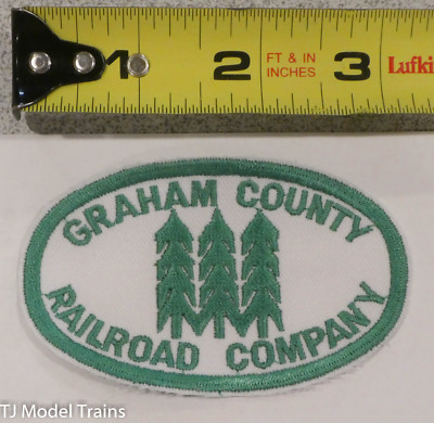 Patch #255 Graham County Railroad Compnay ( Railroad Patch ) Green ...