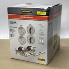 4 PACK Defiant Keyed Alike Entry 2 Deadbolts 2 Levers Set Naples Satin ...