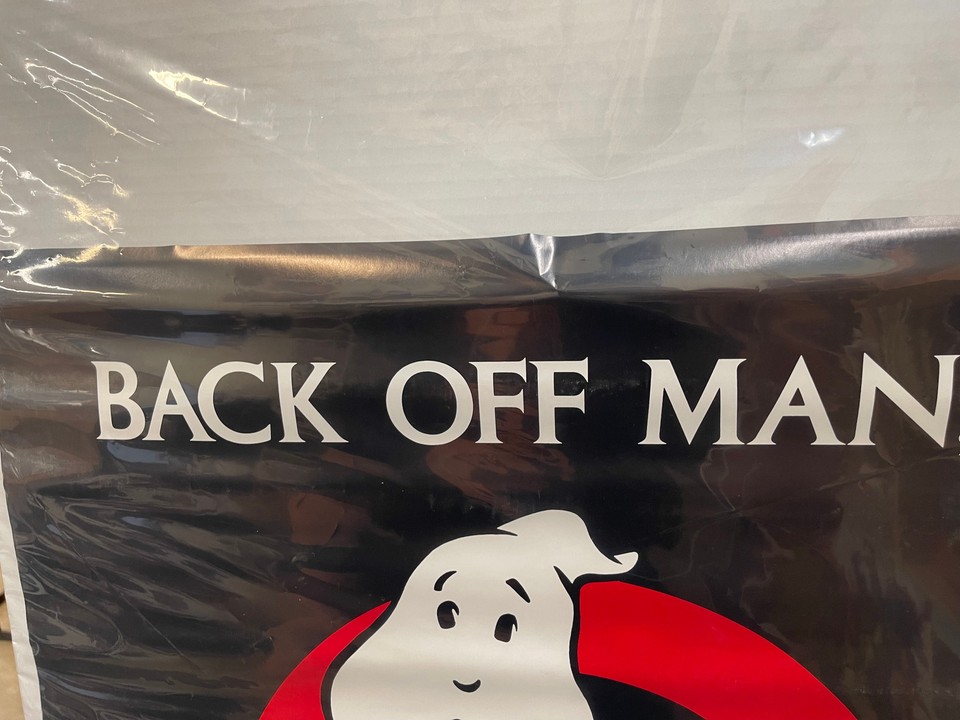 Vintage 1984 Back Off Man, I'm A Ghostbuster Poster (Original Columbia ...
