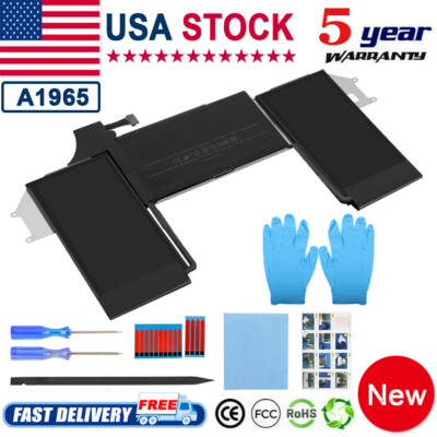 A1965 Laptop Battery For A1932 A2179 MacBook Air 13 inch 2018 2019 2020 ...