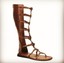 Black Egyptian Pharaoh Lace Up Halloween Costume Sandals Shoes Mens 10 ...