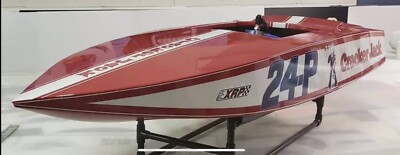 48" CRACKERBOX RC MODEL BOAT KIT QUALITY USA MADE THICK FIBERGLASS | eBay