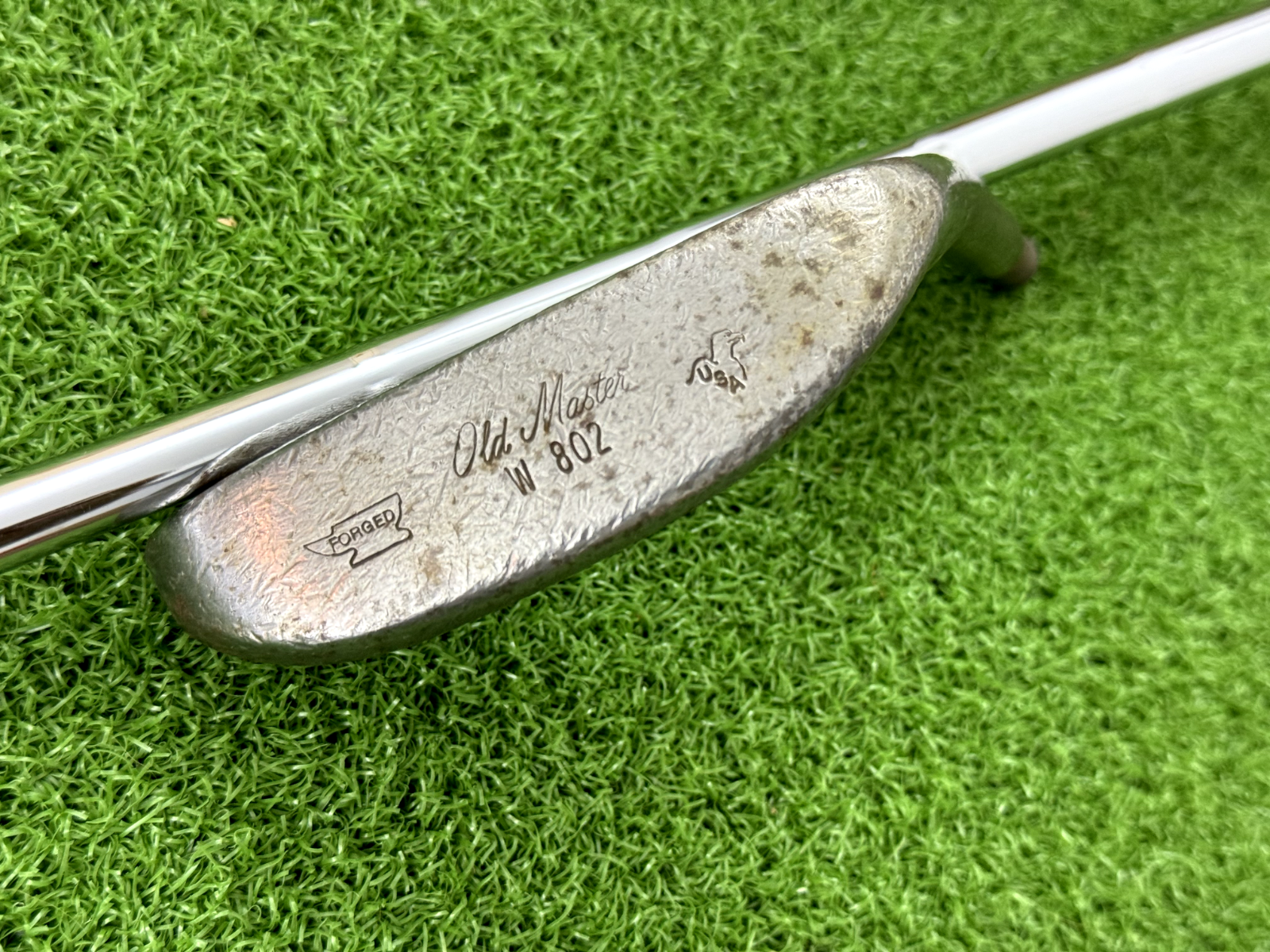 OLD MASTER W 802 FORGED PUTTER (HEAD ONLY) Right Handed Classic Blade ...