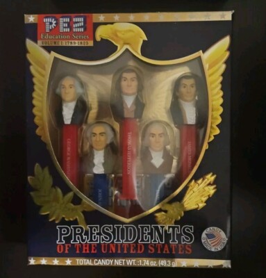 Pez Education Series: Presidents Of The United States Volume I: 1789 ...