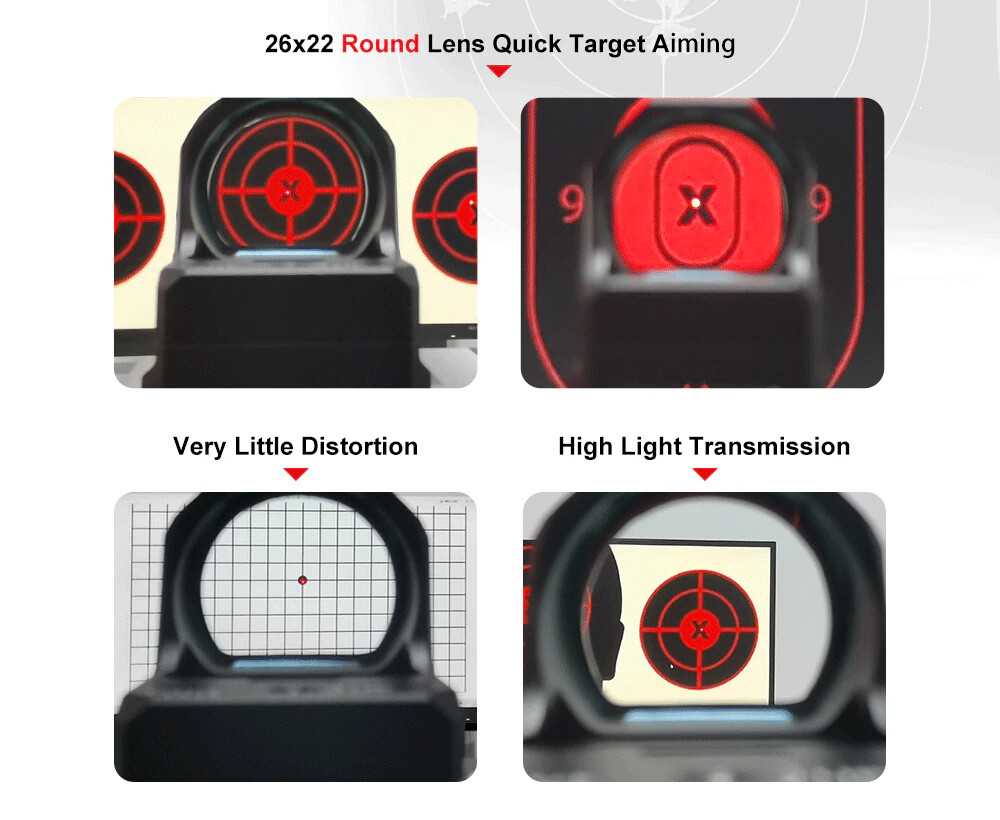 Shake Awake - RMR Footprint - Multi-Reticle - RedWin Cobra Red Dot ...