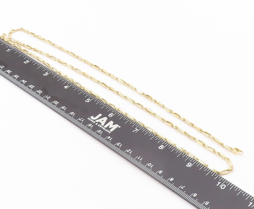 14K GOLD Vintage Necklace Designer Linked Milano Rope Chain GN091 | eBay