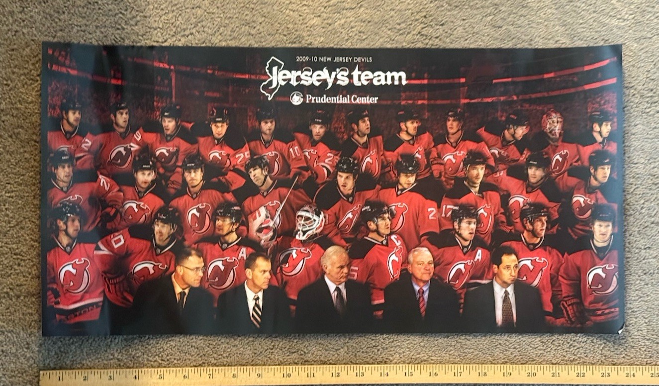 Lot of 9 -NHL New Jersey Devils Player & Team Posters & More | eBay