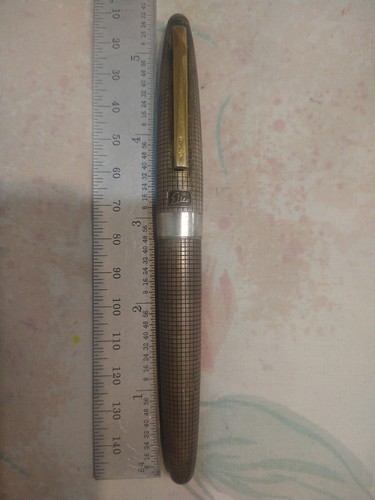 Pilot Fountain Pen Elite 925 Silver 18k Gold Fine Point Nib | eBay