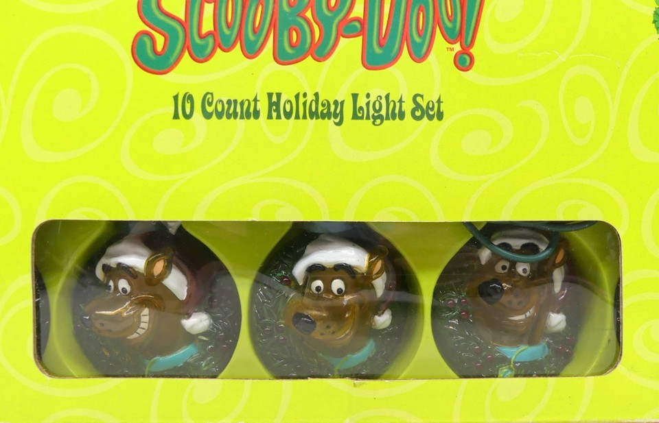 SCOOBY DOO 10 Count Holiday CHRISTMAS LIGHTS, Cartoon Network | eBay