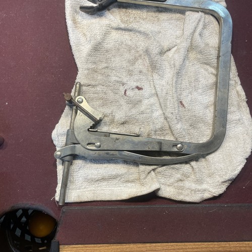 USED.Vintage Craftsman C-type Valve Spring Compressor w/offset jaw ...