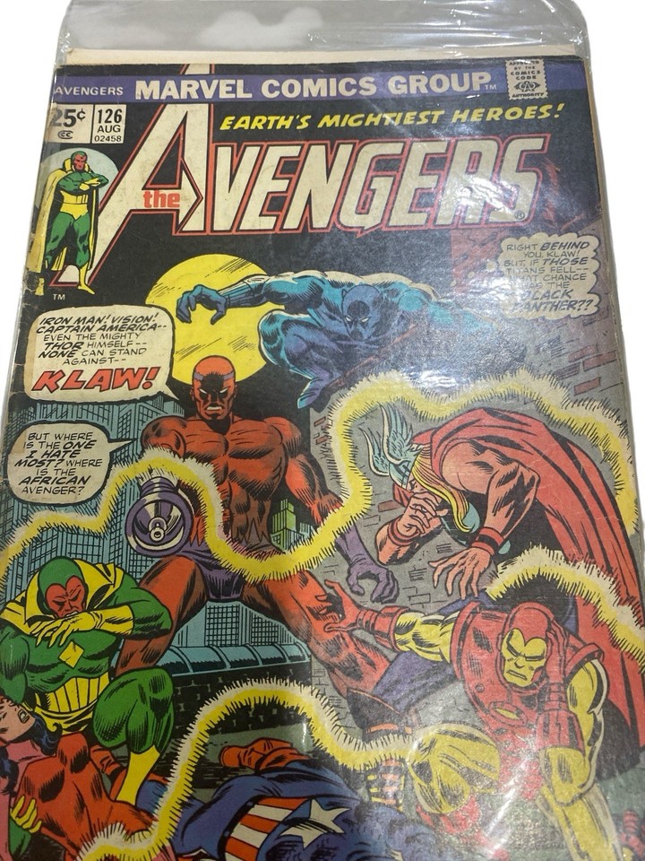 Preowned Marvel Comics Group The Avengers Comic Book #126 | eBay