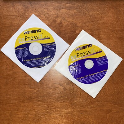 Memorex exPressit S.E. 2.2 Label Template CD | eBay