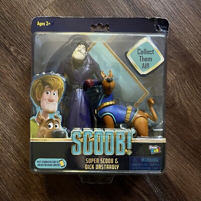 SCOOB! Super Scoob & Dick Dastardly 2- Pack Action Figures NIB Basic ...