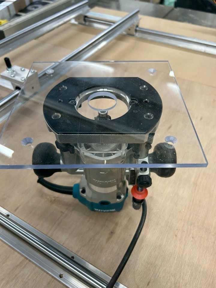 Slab Flattening, Router surfacing facing jig, Router sled, linear rail ...