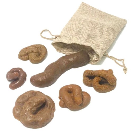 Fashion Realistic Poop Fake Dog Poo Non-toxic Party Gift Toys Realistic ...