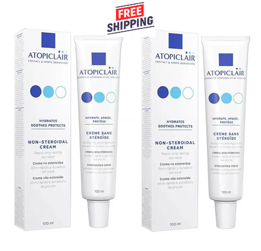 2 PACK ATOPICLAIR Atopic Dermatitis Cream Eczema 100ml Exp 10/2026 | eBay