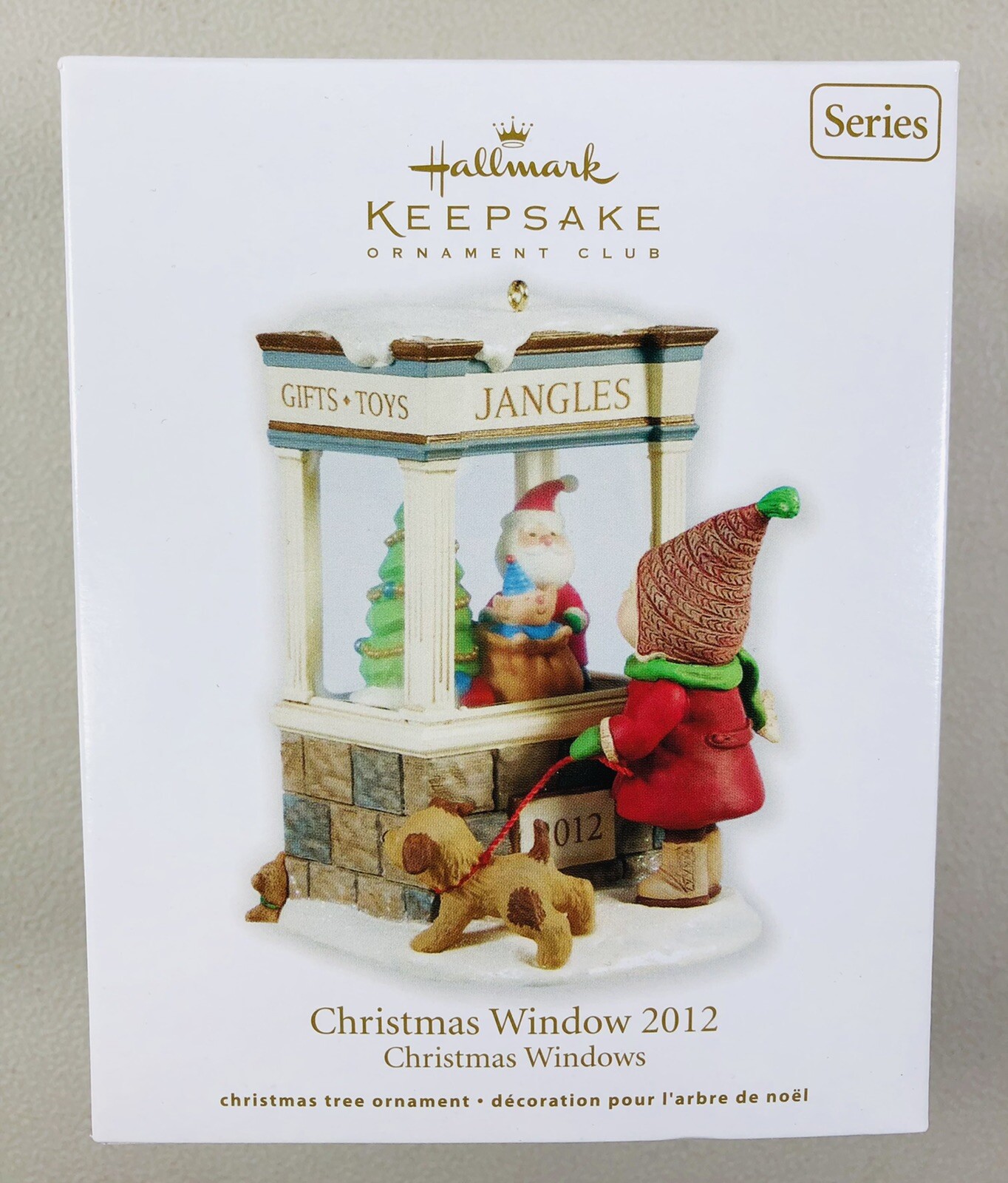 Hallmark Keepsake Ornament Club Christmas Window 2012 Brand New 10th in ...