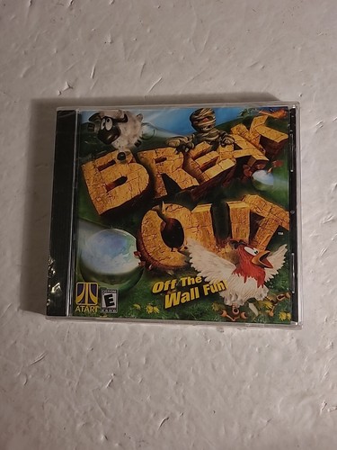 Atari BREAKOUT Off The Wall Fun PC Game (2001 Infogrames, Interactive ...