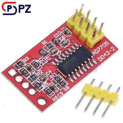 AD7705 Dual 16-bit ADC Data Acquisition Collection Module SPI Precise ...