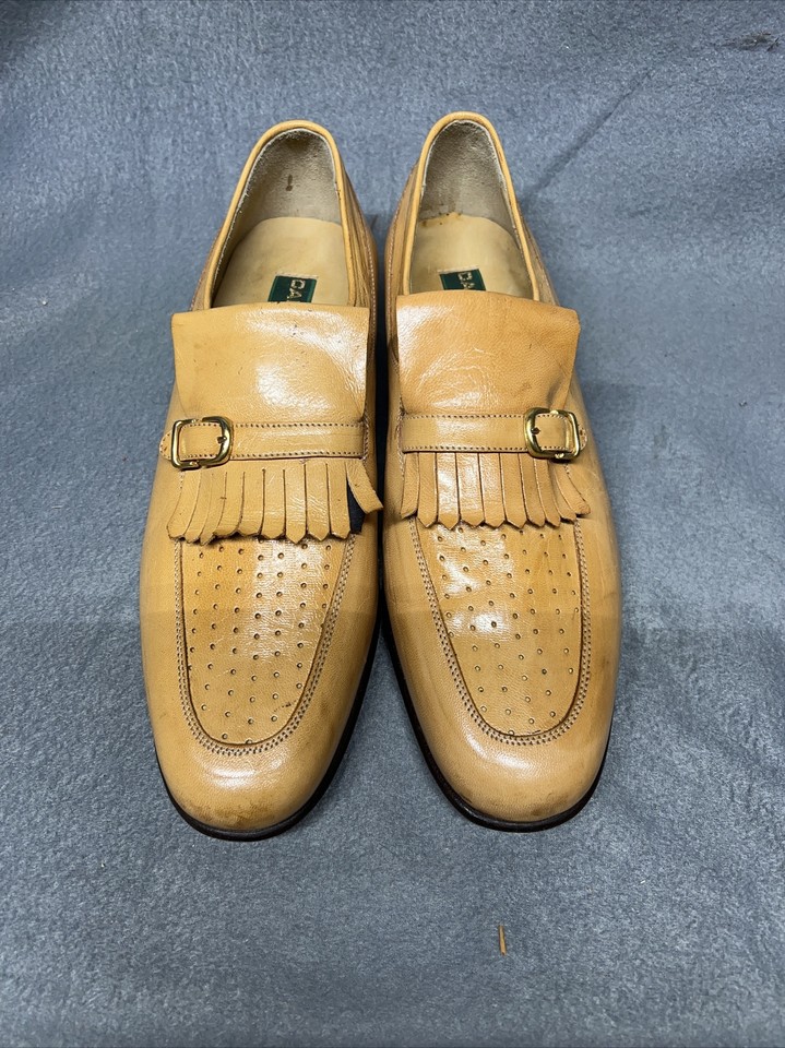Italian "Volare" Designed by Carlo Leoni Mens Loafers Size 8 | eBay